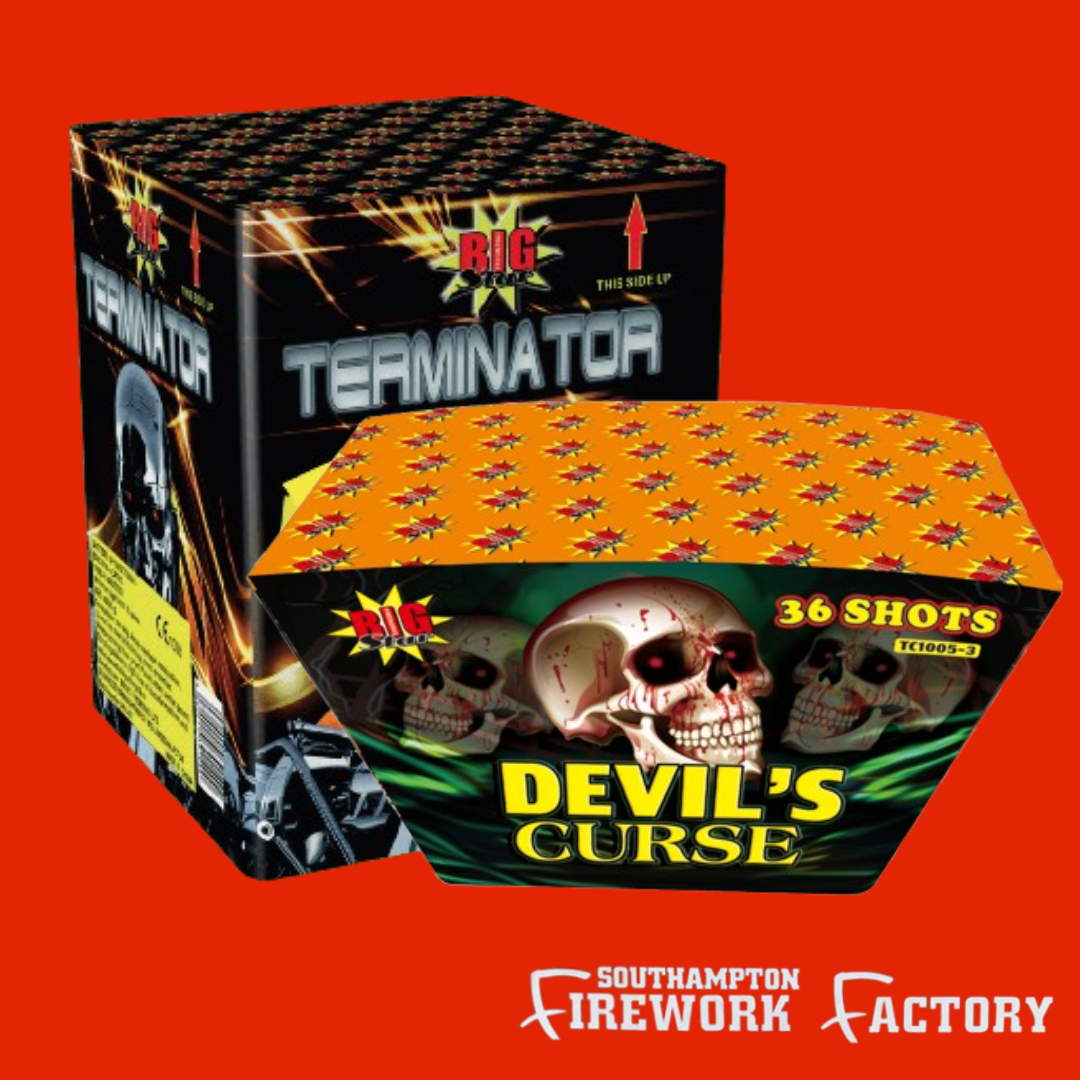 £35 Each or Any 2 for £60 Cakes – Southampton Firework Factory