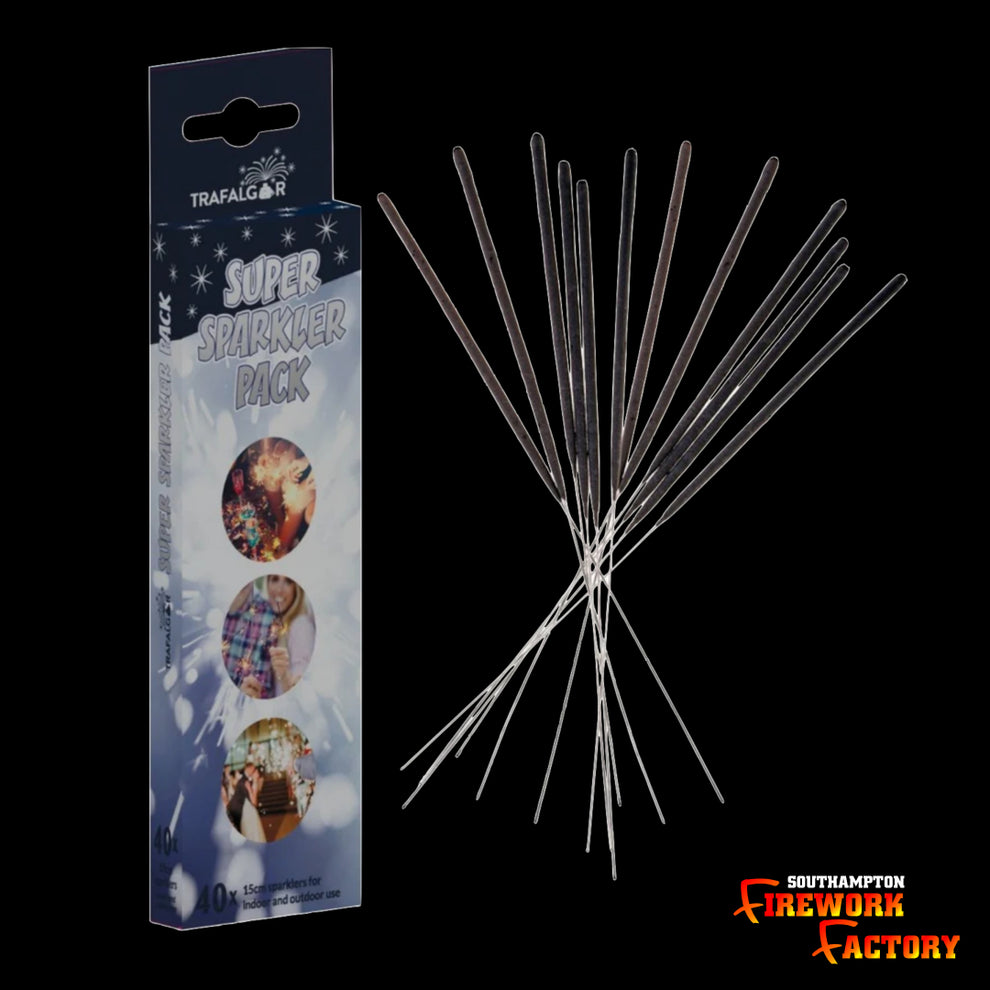 Super Sparkler Pack (40pc) £3.00 – Southampton Firework Factory